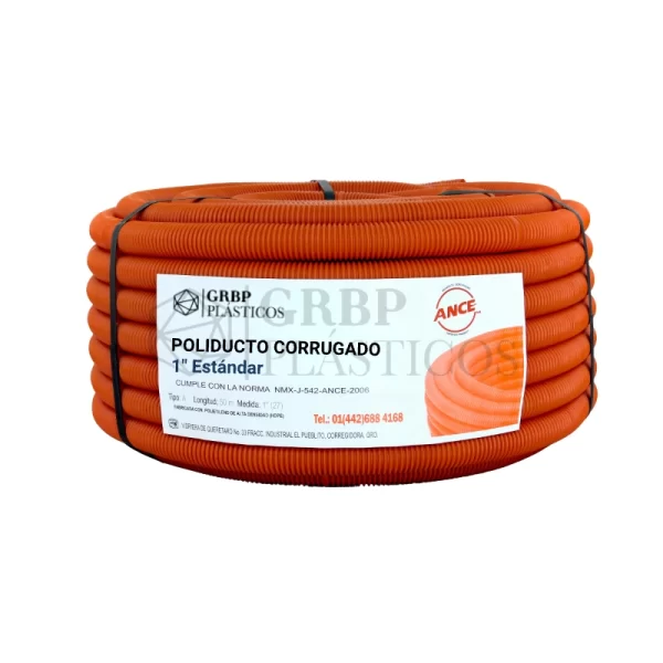 Poliducto Corrugado de Alta Calidad y Resistencia | GRBP Plásticos